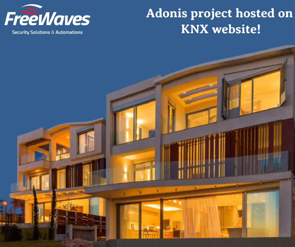 Our project hosted on KNX website. - FreeWaves Cyprus - Security Systems