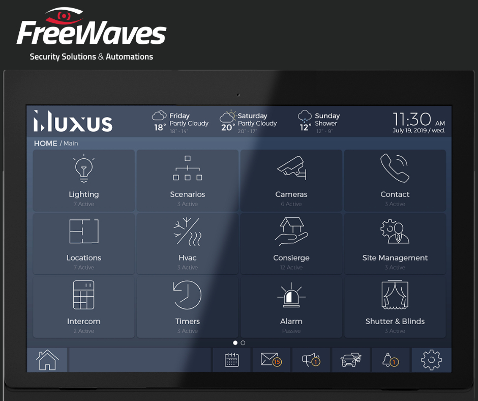 Smart home equipment. - FreeWaves Cyprus - Security Systems