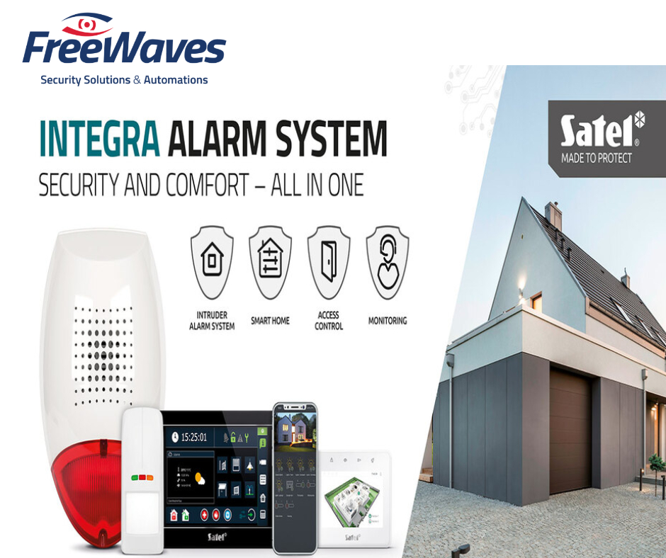 INTEGRA alarm system, security and comfort all in one. - FreeWaves Cyprus - Security Systems